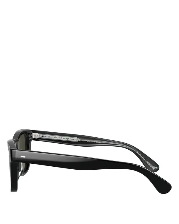 Oliver Spencer Polarized Square Sunglasses