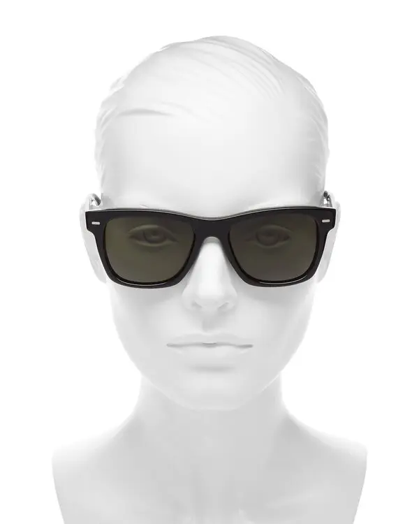 Oliver Spencer Polarized Square Sunglasses