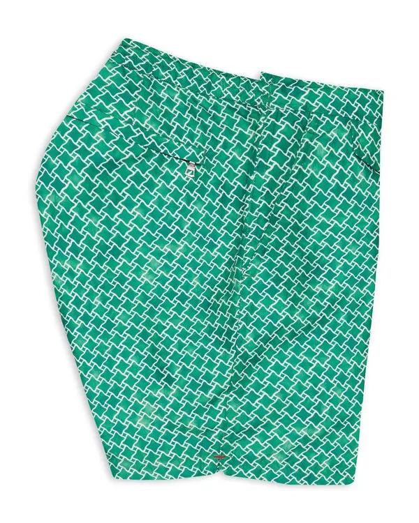 Orlebar Brown Standard High Low Geo Swim Trunks
