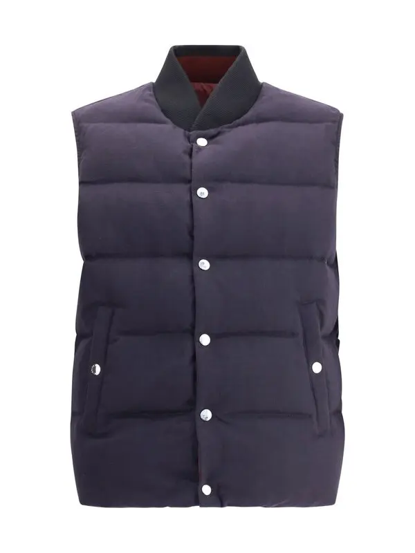 Dolce & Gabbana Reversible Down Jacket - Blue