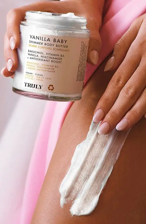 TRULY Vanilla Baby Shimmer Body Butter - No Color