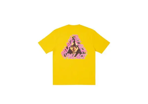 PALACE Gface T-shirt - Yellow