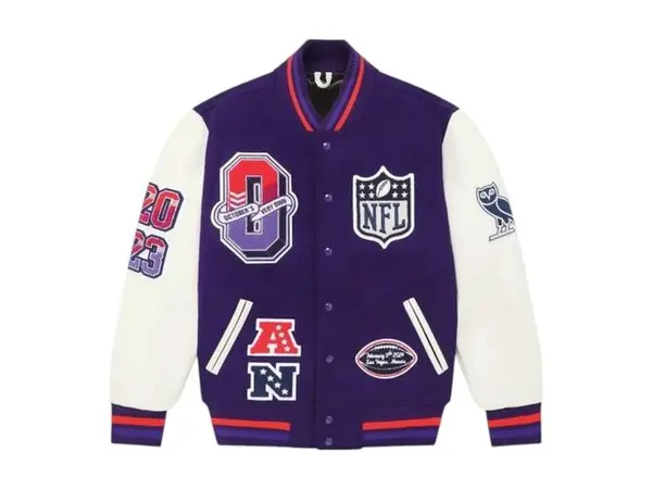 OVO X Superbowl Lviii Varsity Jacket