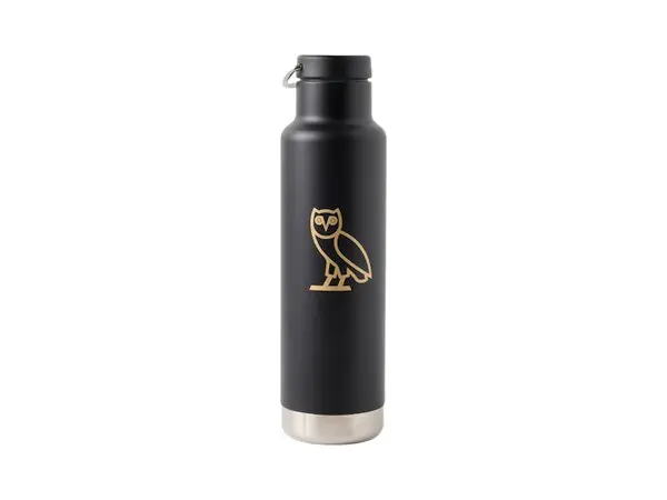 OVO Klean Kanteen 20 Oz Insulated Bottle - Black