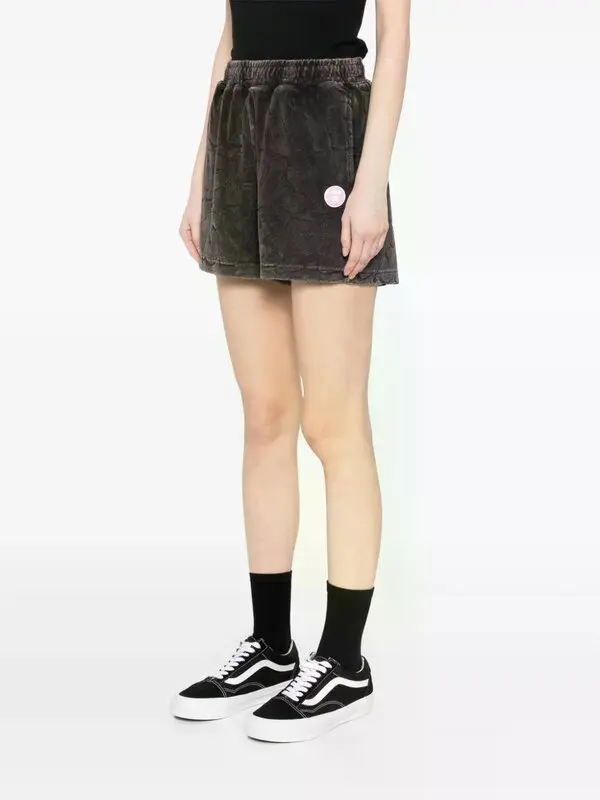 A BATHING APE Aape * Logo Sweat Short - Brown
