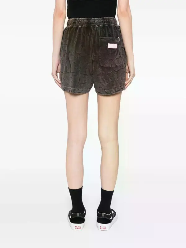 A BATHING APE Aape * Logo Sweat Short - Brown
