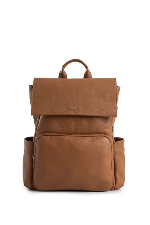VELEZ Zermatt Contemporary Leather Backpack