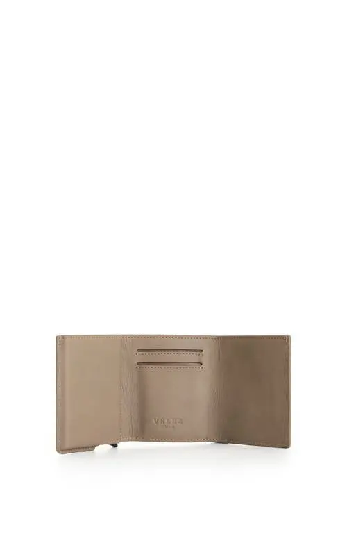 VELEZ Garry Tech Leather Card Holder - Grey