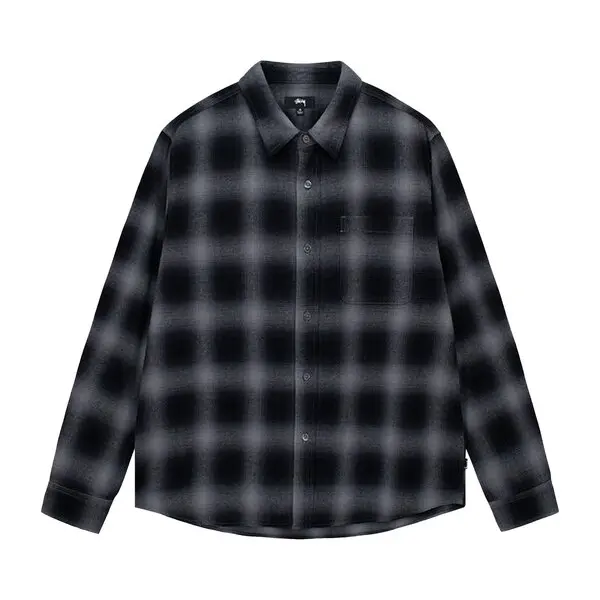 StÜssy Pete Plaid Shirt 'charcoal - Multicolor