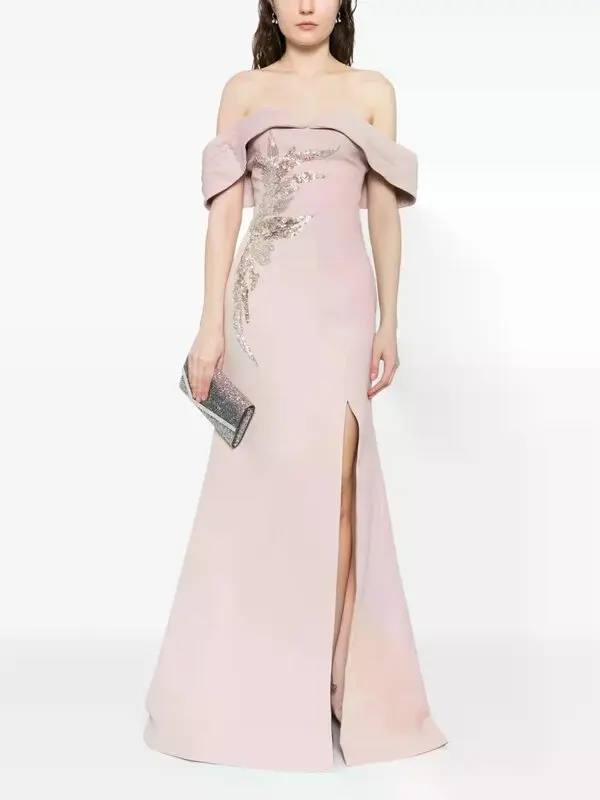SAIID KOBEISY Embellished Maxi Dress