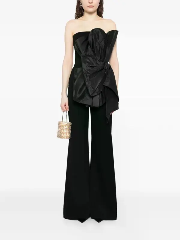 SAIID KOBEISY Voluminous Draped Moulage Jumpsuit