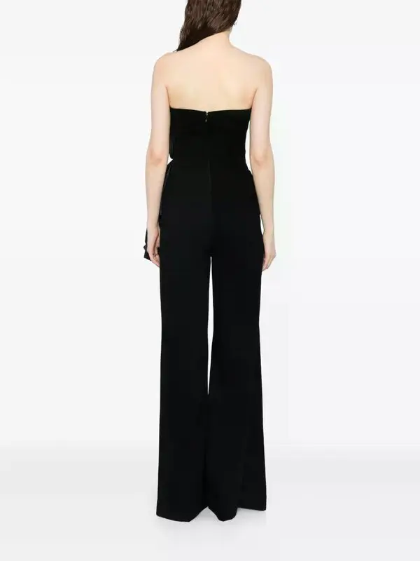 SAIID KOBEISY Voluminous Draped Moulage Jumpsuit