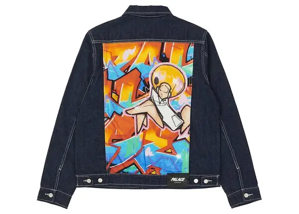 PALACE Zomby Denim Jacket - Indigo