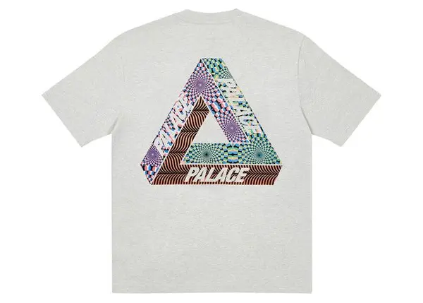 PALACE Trieye T-shirt - Grey Marl