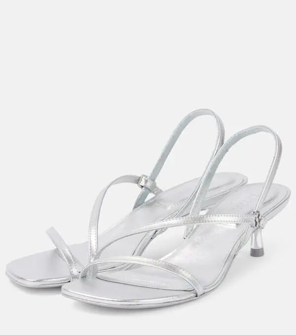 Simkhai Cedonia Leather Slingback Sandals
