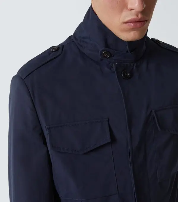 Brunello Cucinelli Cotton-blend Field Jacket