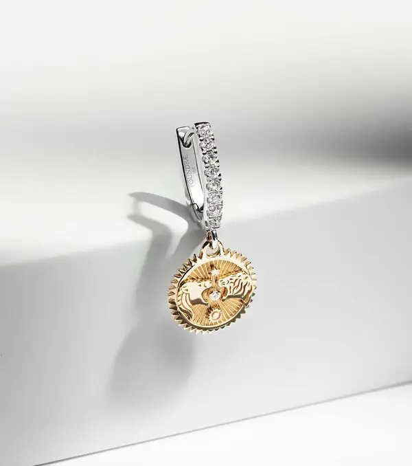 FOUNDRAE Strength Mini Single Hoop Earring