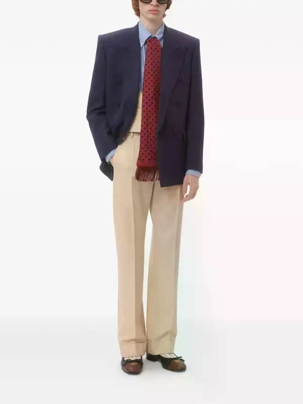 Valentino Garavani Pleated Trousers - Neutrals