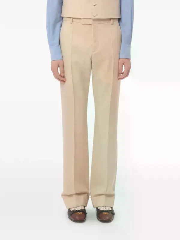 Valentino Garavani Pleated Trousers - Neutrals