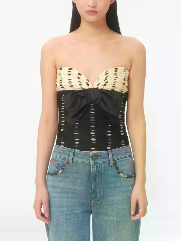 Valentino Garavani Printed Chiffon Top
