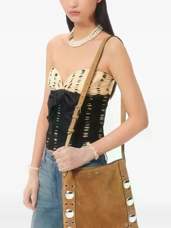 Valentino Garavani Printed Chiffon Top