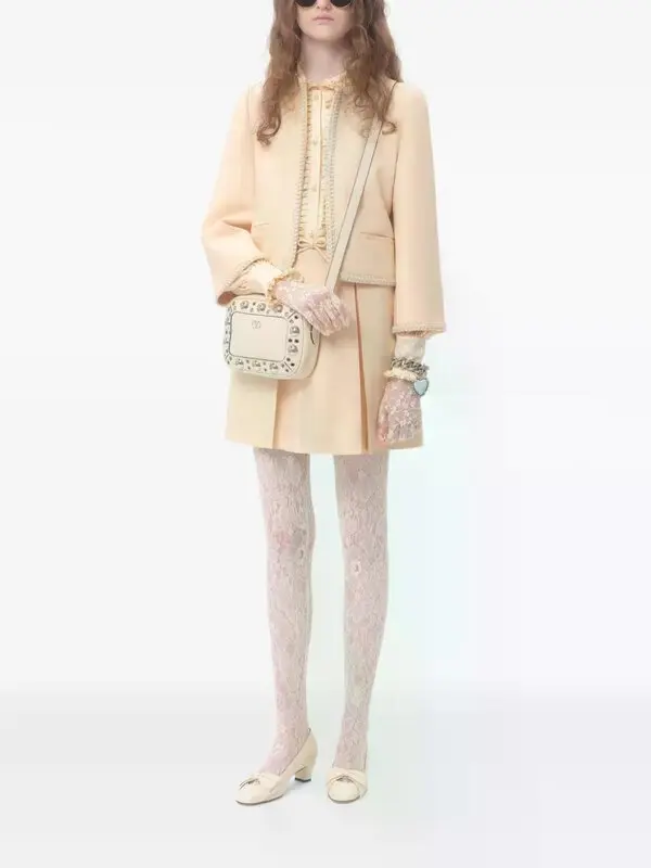 Valentino Garavani Crepe Couture Mini Skirt - Neutrals