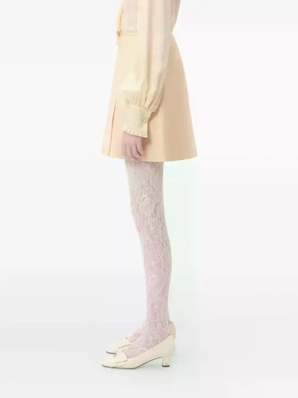 Valentino Garavani Crepe Couture Mini Skirt - Neutrals