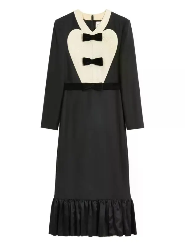 Valentino Garavani Bow-detail Midi Dress