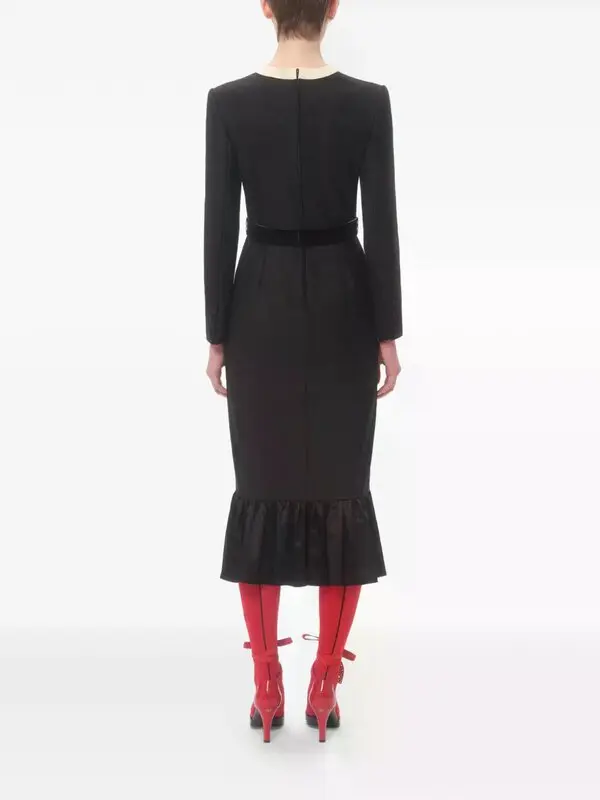 Valentino Garavani Bow-detail Midi Dress