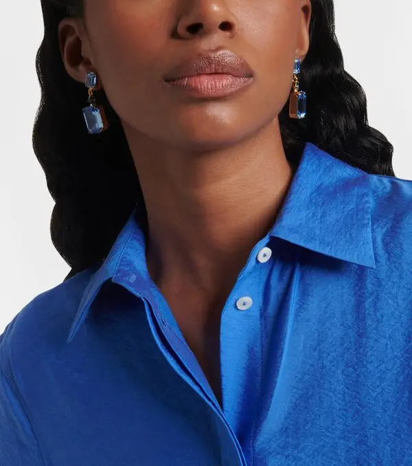 JENNIFER BEHR Justine Drop Earrings - Blue