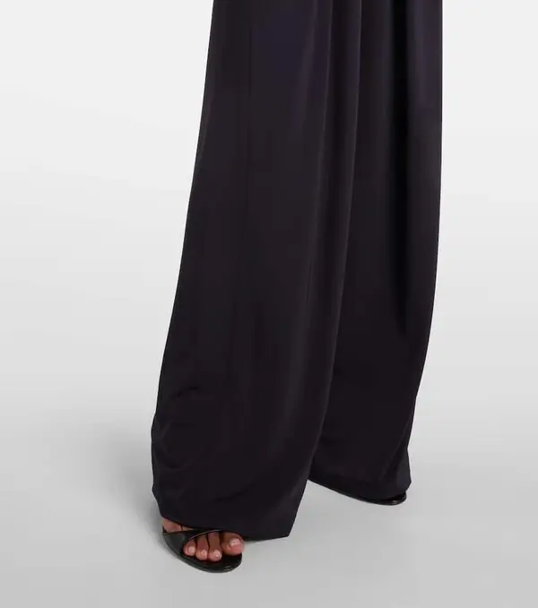 Max Mara Fiero Draped Jumpsuit - Black