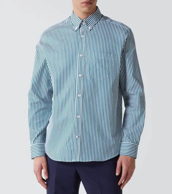 Dunhill Bengal Stripe Cotton Shirt