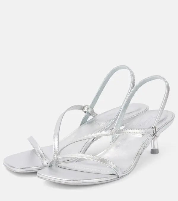Simkhai Cedonia Leather Slingback Sandals