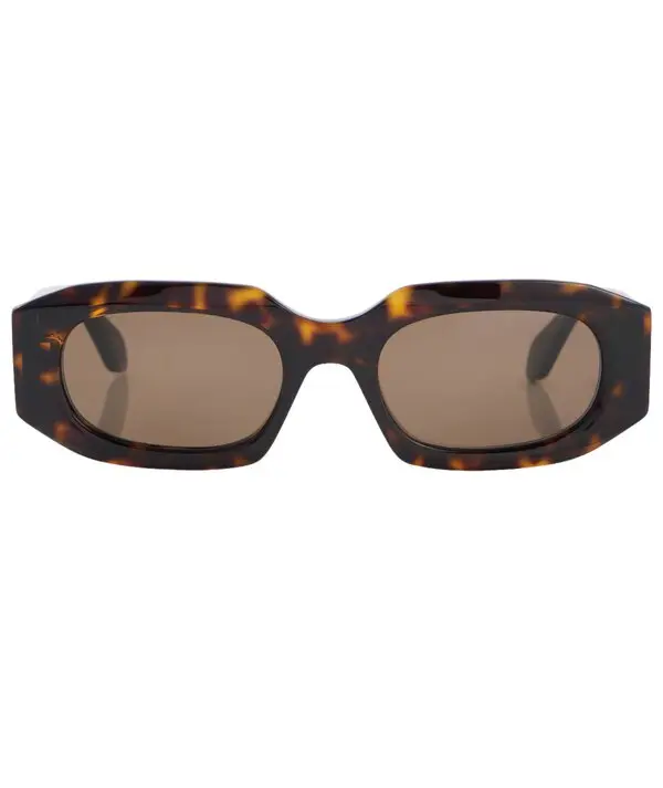 Alaïa Rectangular Sunglasses - Brown