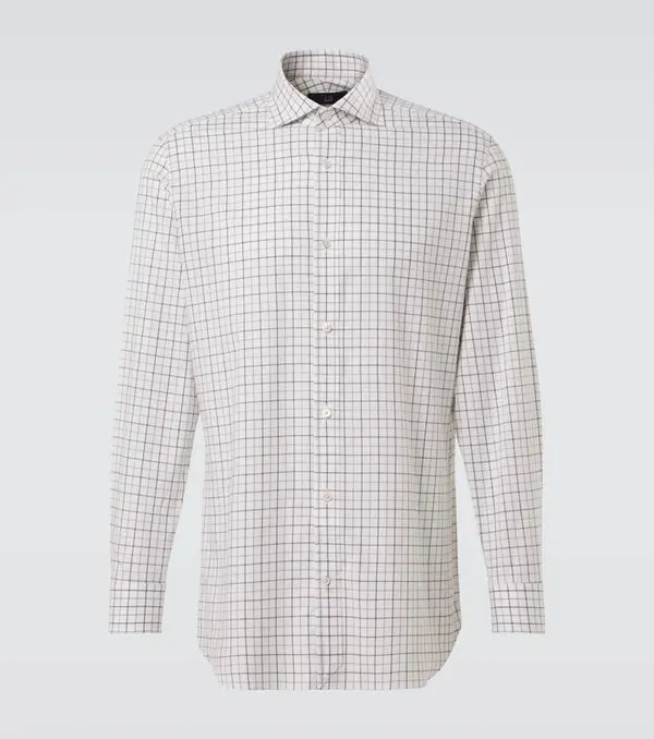 Dunhill Checked Cotton Shirt