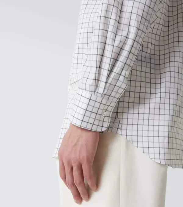 Dunhill Checked Cotton Shirt