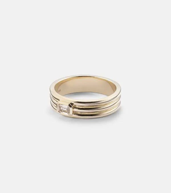 STONE AND STRAND 14kt Yellow Ring With Diamond - Gold
