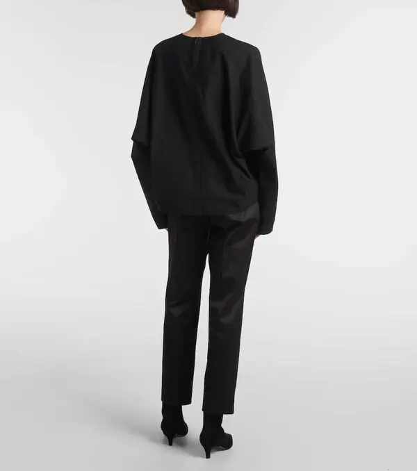 TOTEME Cotton-blend Top