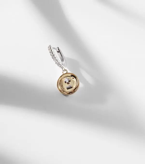 FOUNDRAE Vivacity Mini Single Earring With Diamonds