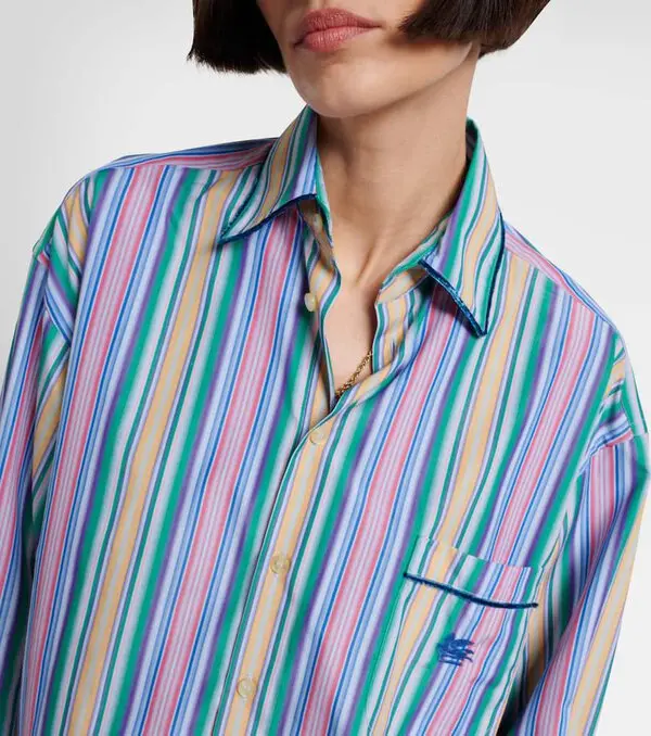 Etro Striped Cotton Shirt