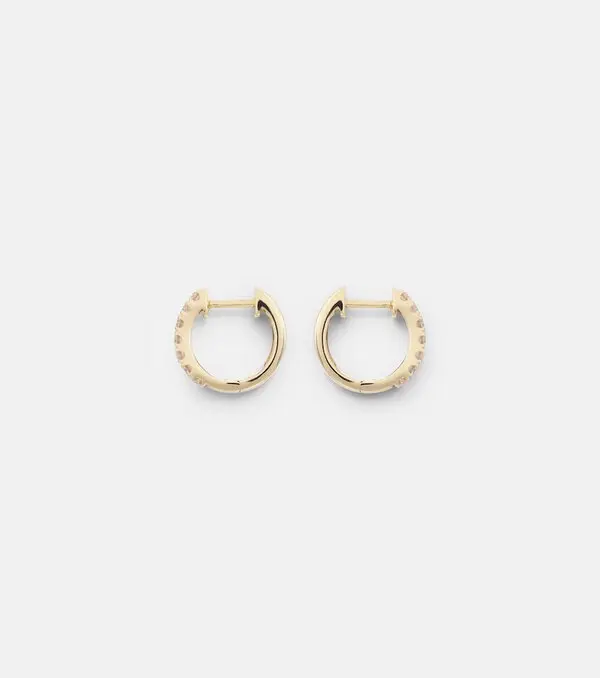STONE AND STRAND 14kt Yellow And Diamond Earrings