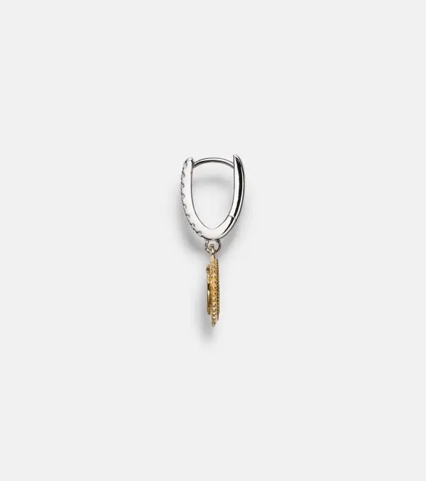 FOUNDRAE Strength Mini Hoop Earring - Gold
