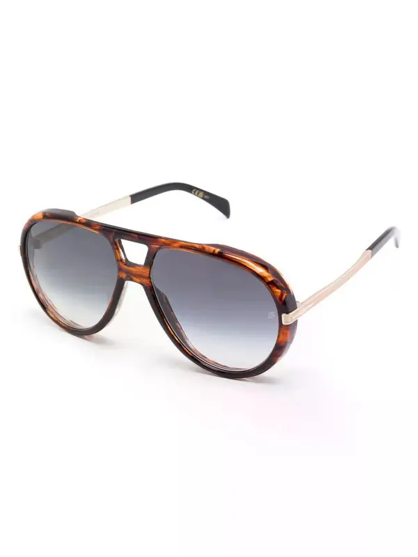 DB EYEWEAR BY DAVID BECKHAM Pilot-frame Sunglasses