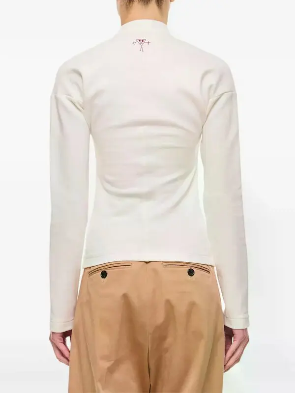 Plan C Motif-embroidered T-shirt