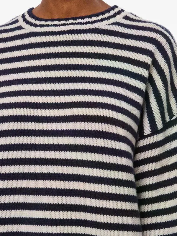 Extreme Cashmere Striped Crew Neck Jumper