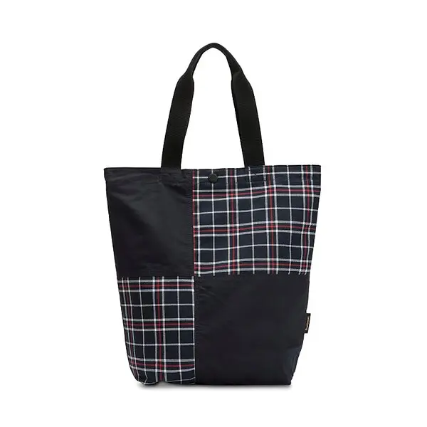 Barbour Transport Patchwork Tote Bag - Navy