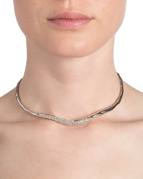 Alexis Bittar Solanales Crystal Collar Necklace