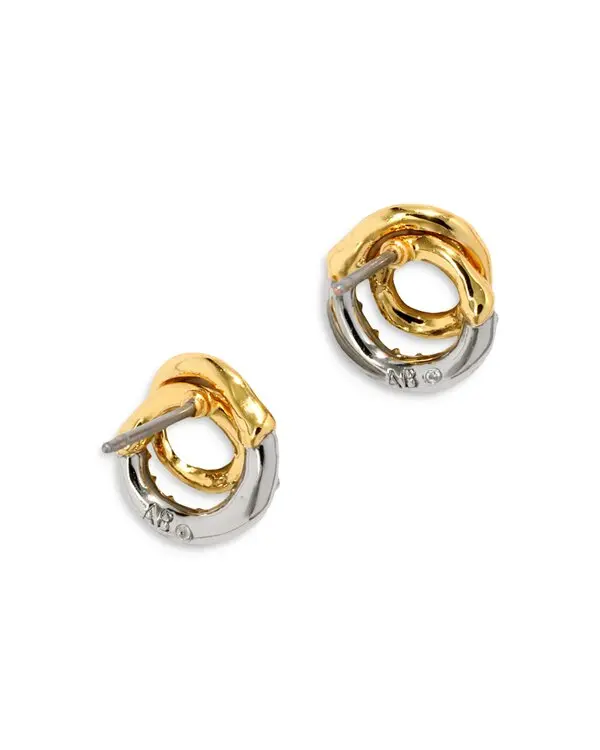 Alexis Bittar Solanelas Crystal Spiral Stud Earrings