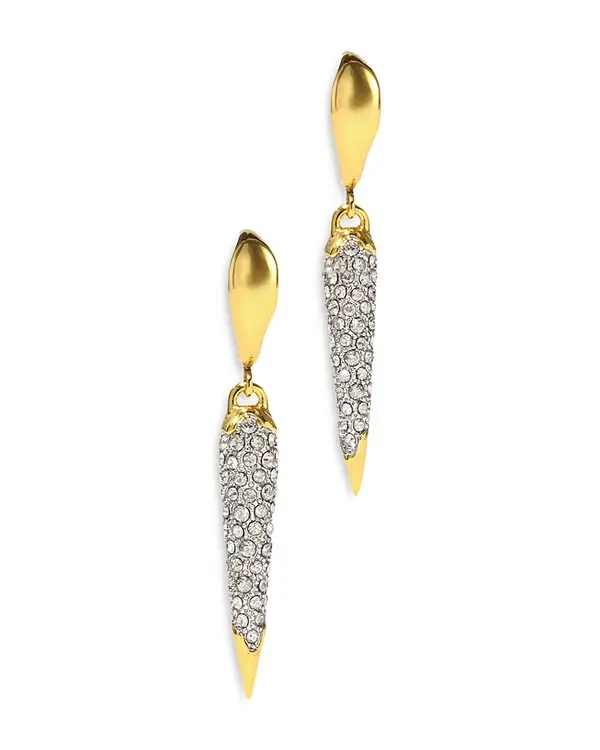 Alexis Bittar Solanales Crystal Spear Earrings