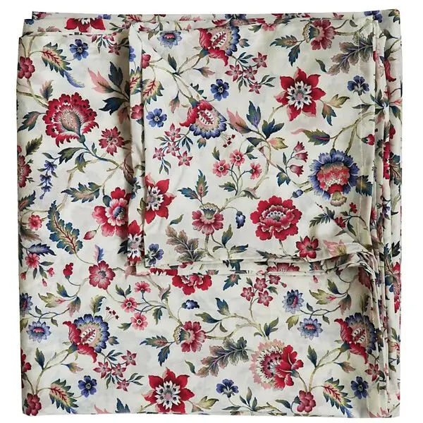 COCO & WOLF Liberty Fabric Print Flat Top Sheet - Eva Belle